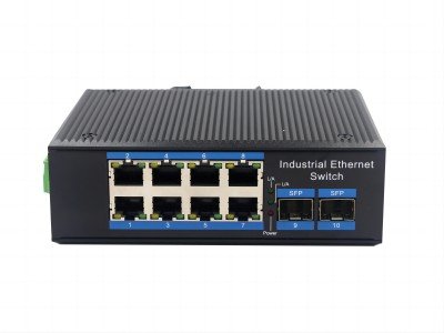 8-Port Industrial PoE Switch